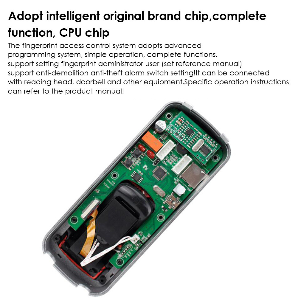 Fingerprint Access Control All-in-One Machine ID Swipe Card Fingerprint ...