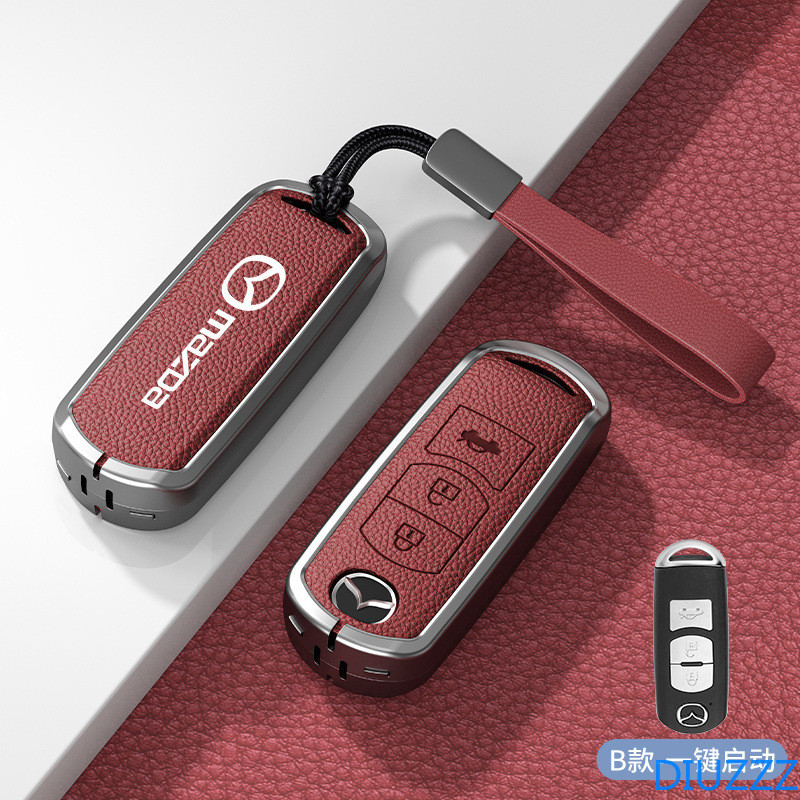 2/3 Buttons Car Key Cover Key Case for Mazda 2 3 6 Axela Atenza CX-5 ...