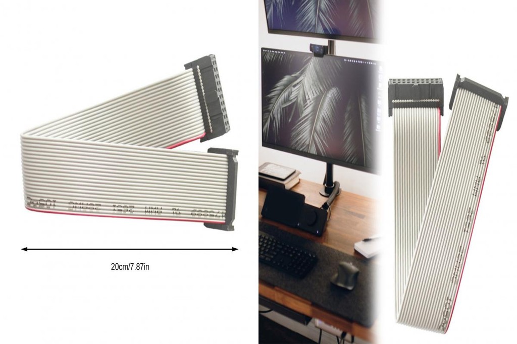 CZ Fraying Resistant Cable 20-pin Flat Cable Universal Jtag Test Cable ...