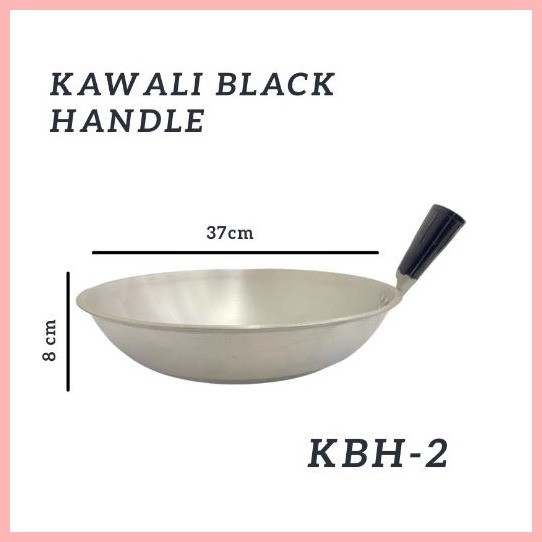 Kawali /Cawali Single Black Handle Aluminum Frying Pan from 1 big to 6 ...