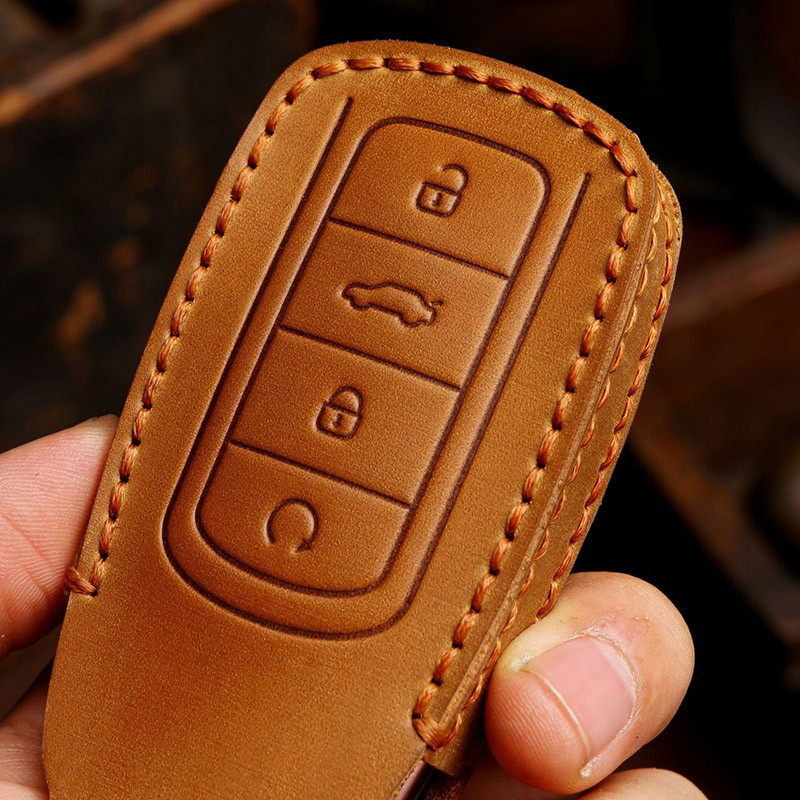Jaecoo J7 Omoda C9 Car Keyless Cover Jaecoo Leather Key Cover Car ...