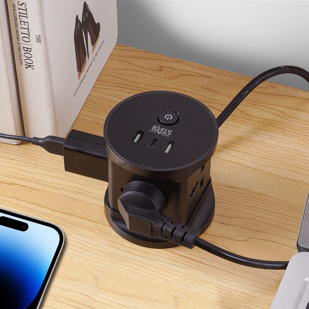 Small Multi-Function Conversion Plug Tower Extension Socket with USB-A ...