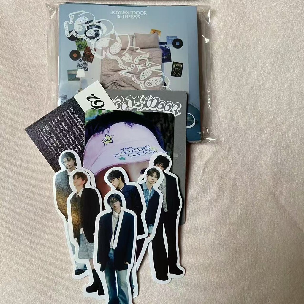 BOYNEXTDOOR [19.99] 3rd EP Album WVS Ver. / 6 Sticker+Baby Photo Card+QR Card(QR code has ...