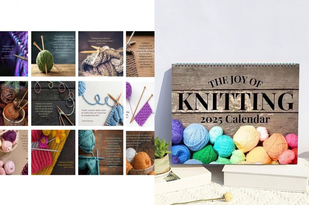 YX Craft Lover Calendar Knitting Calendar 2025 2025 Knitting Calendar ...
