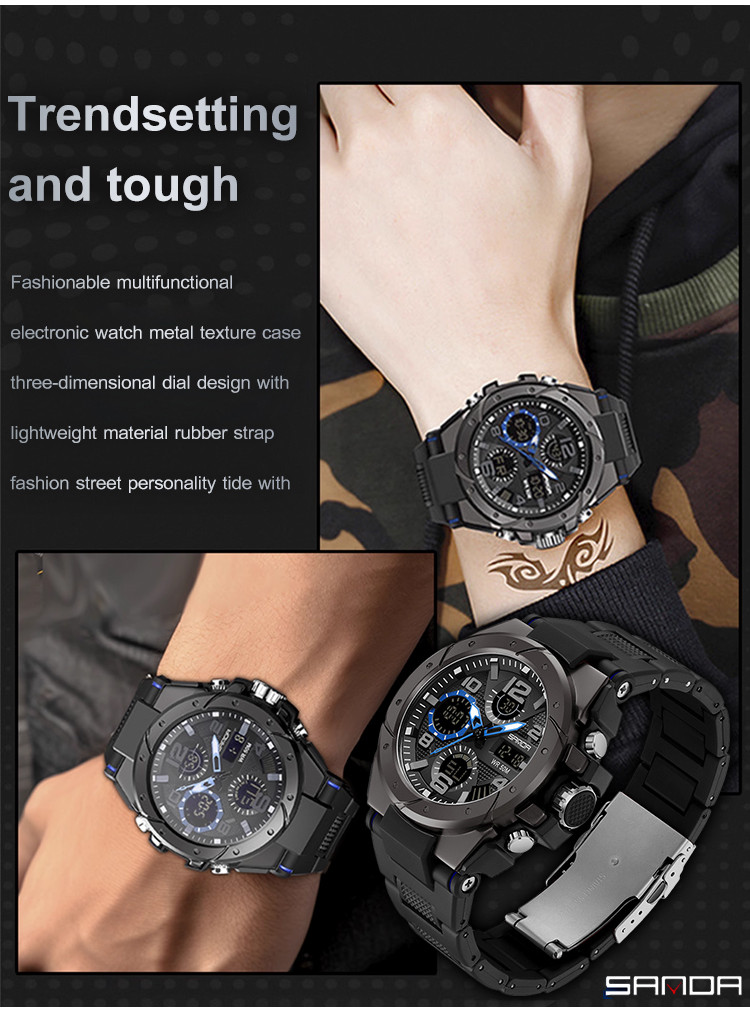 Digital Watch Smartwatch Counting Outdoor Watches Electronic Watch ...