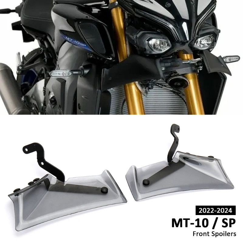 Motorcycle Downforce Naked Front Spoiler Acrylic Aerodynamic Wing ...
