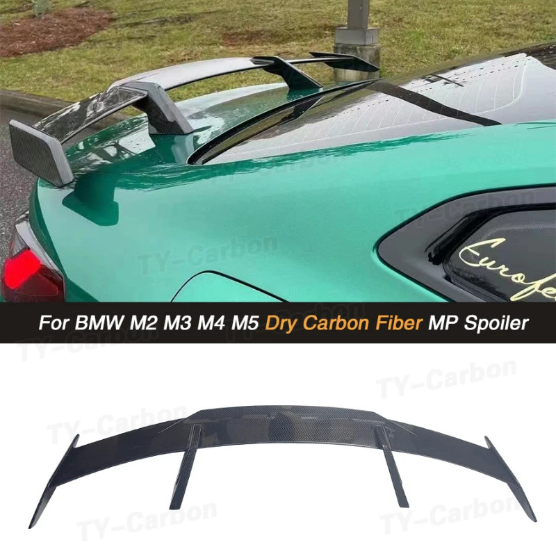 Dry Carbon Fiber Rear Wing Trunk Lip Spoiler for BMW M2 M3 M4 M5 G22 ...
