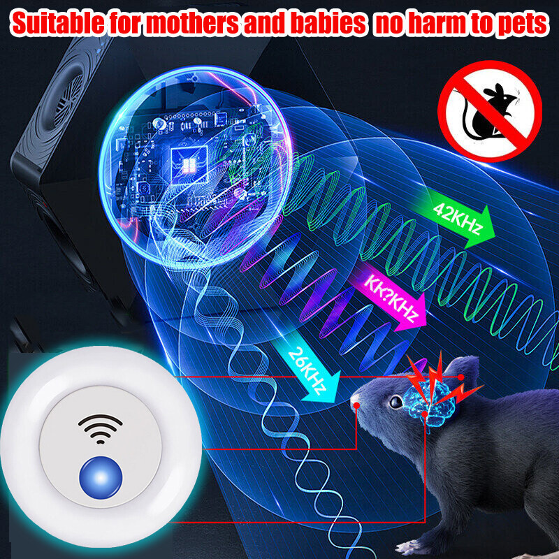 Rat Repellent Ultrasonic Rat Repellant for Home Electric Insect Killers ...