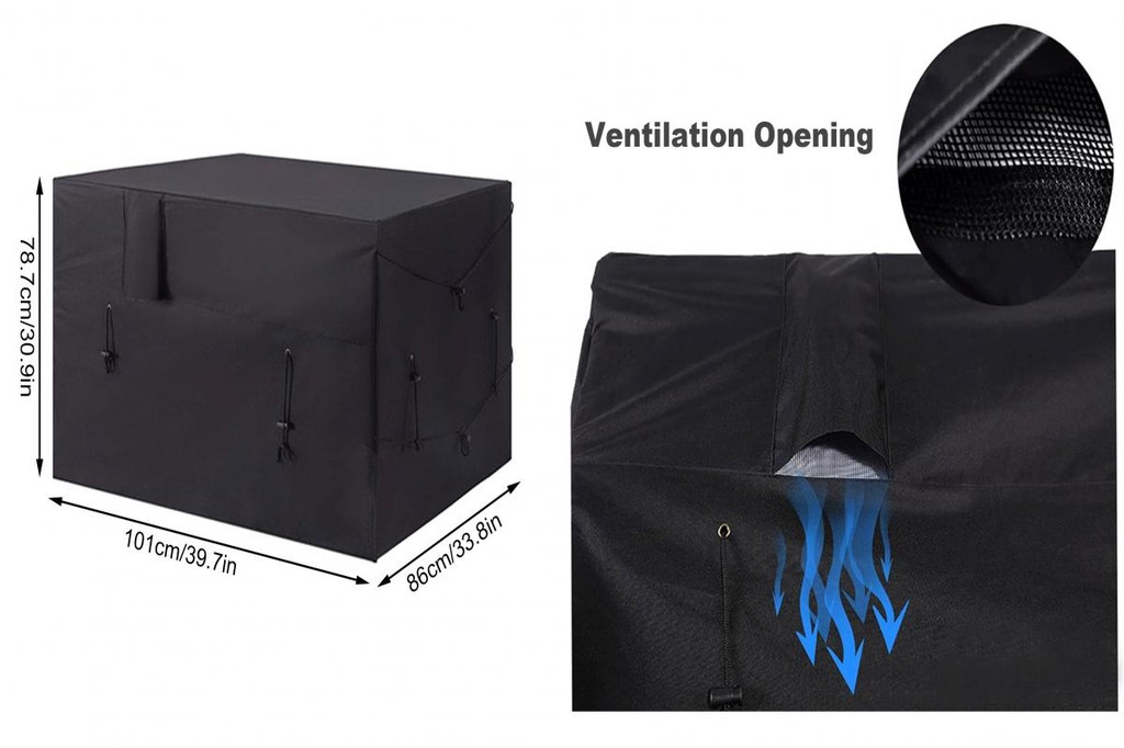 [TM] Heavy-duty Pool Heat Pump Cover Universal Size Heat Pump Cover ...