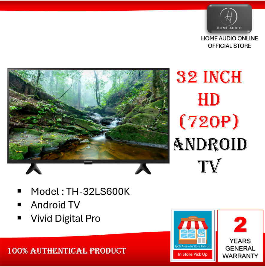 Panasonic TV 32 Inch Android LED TV - TH32LS600K | Shopee Malaysia