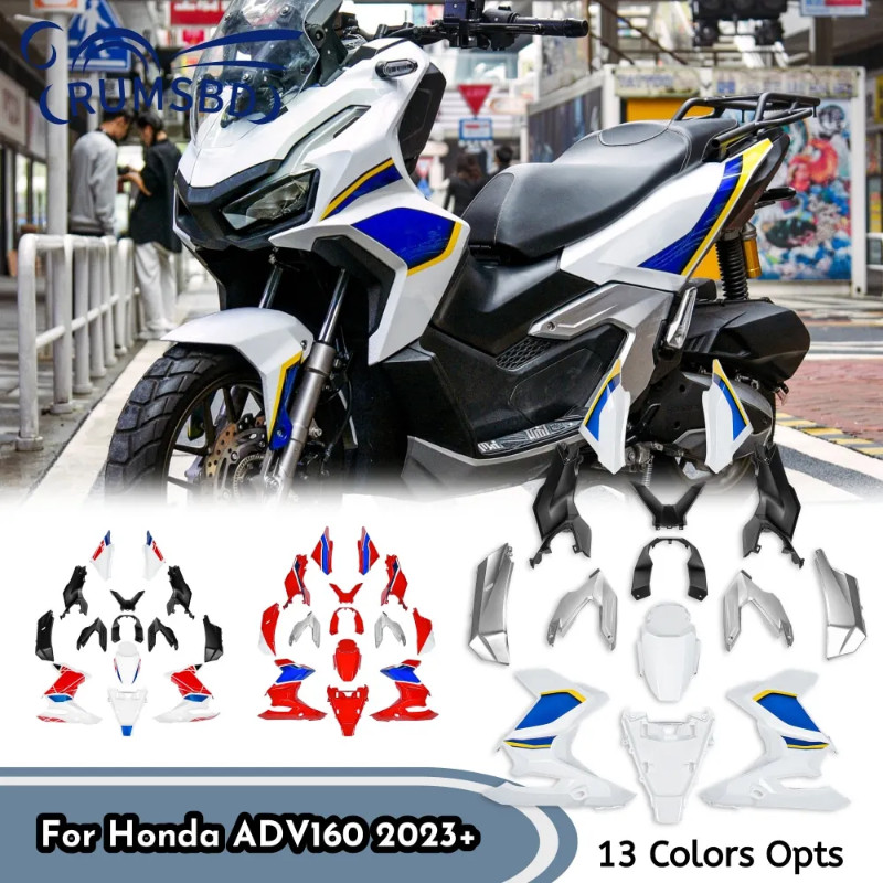 14 PCS ADV160 Motorcycle Full Fairing Kits For Honda ADV Adv adv 160 ...