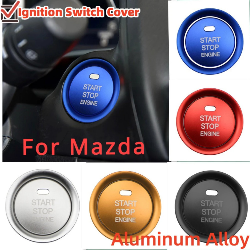 2pcs Car Stickers for Mazda 2 3 6 CX-3 CX-4 CX-5 CX-9 MX-5 Aluminum ...
