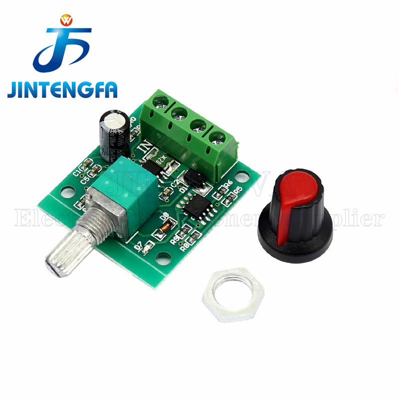 New DC 1.8V 3V 5V 6V 12V 2A PWM Motor Speed Controller Low Voltage ...