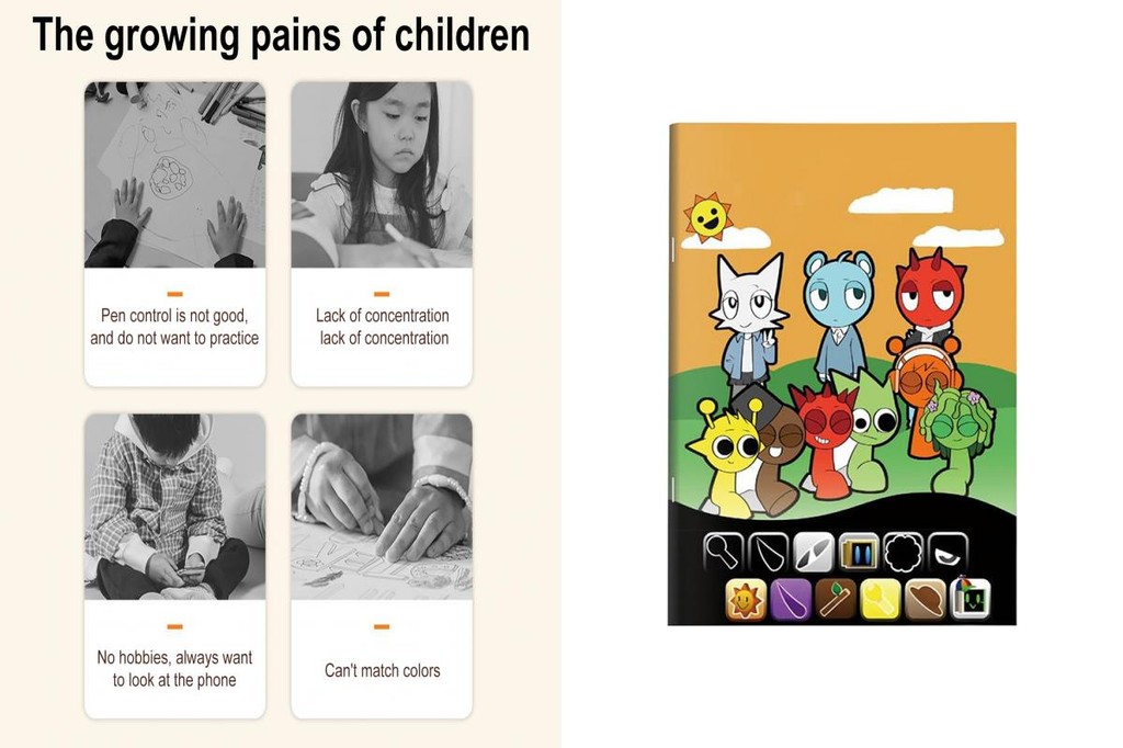 Coloring Book for Kids Screen Time Alternative for Kids Kids ...