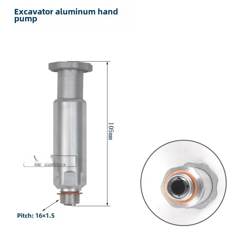 1PCS Universal Diesel Fuel Pump Hand Diesel Primer Pump for John Deere ...