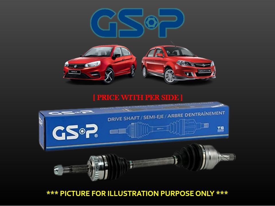 GSP - Proton Saga FLX 1.3L 1.6L Saga VVT 1.3L Drive Shaft Assembly RH ...