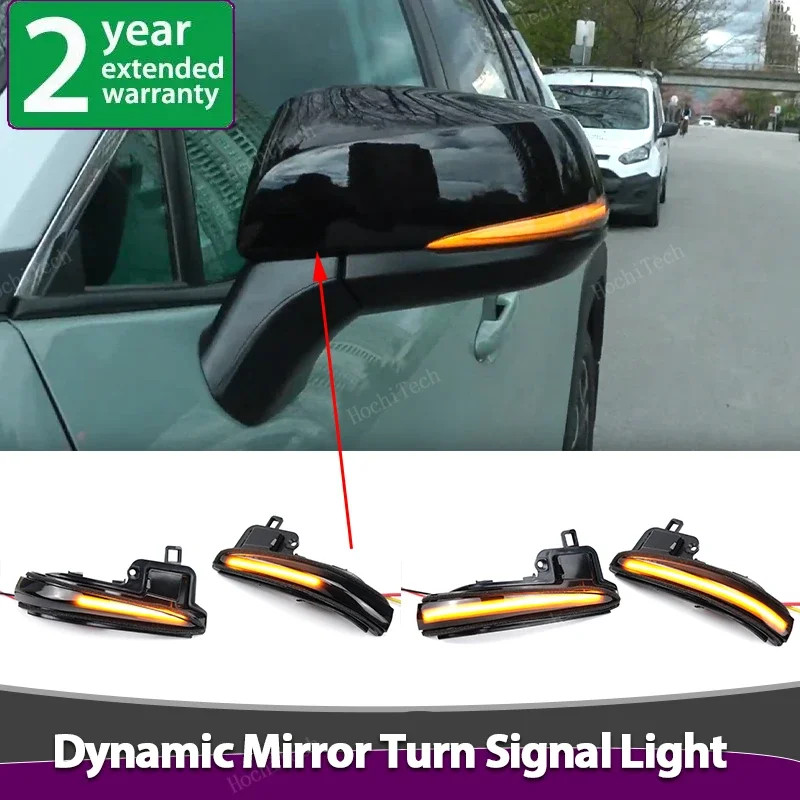 Smoked Side Mirror Sequential Turn Signal For Toyota Tacoma MK3 N300 ...