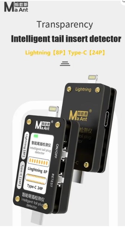 BSS MAANT WX-02 Intelligent Tail Plug Detector (Phone+Type-C) | Shopee Malaysia