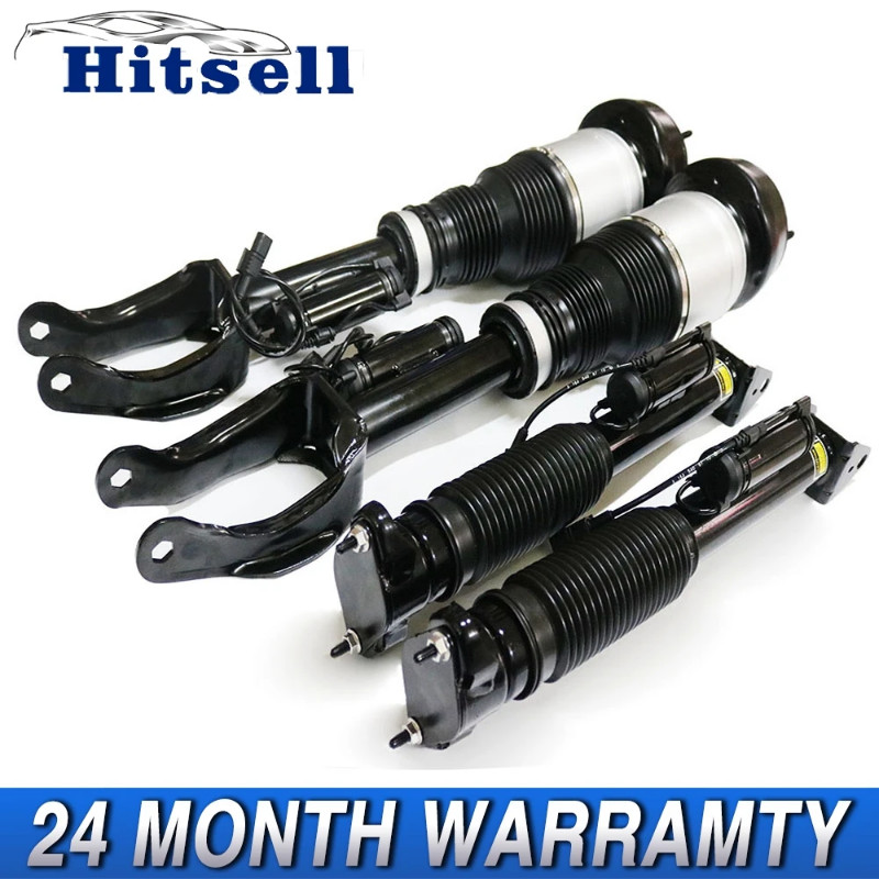 4pcs Front Rear Suspension Air Strut Shock ADS For Mercedes W166 GL350 ...