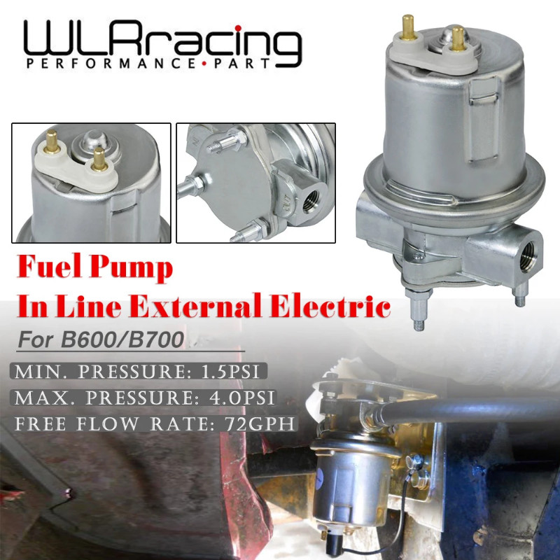 WLR Universal Electric External 12V Fuel Pump For Ford B600/B700 Bus OE ...