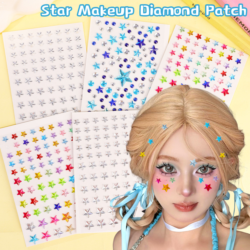 Colorful Bow Crystal Diamond Stickers - Shining Stage Performance ...