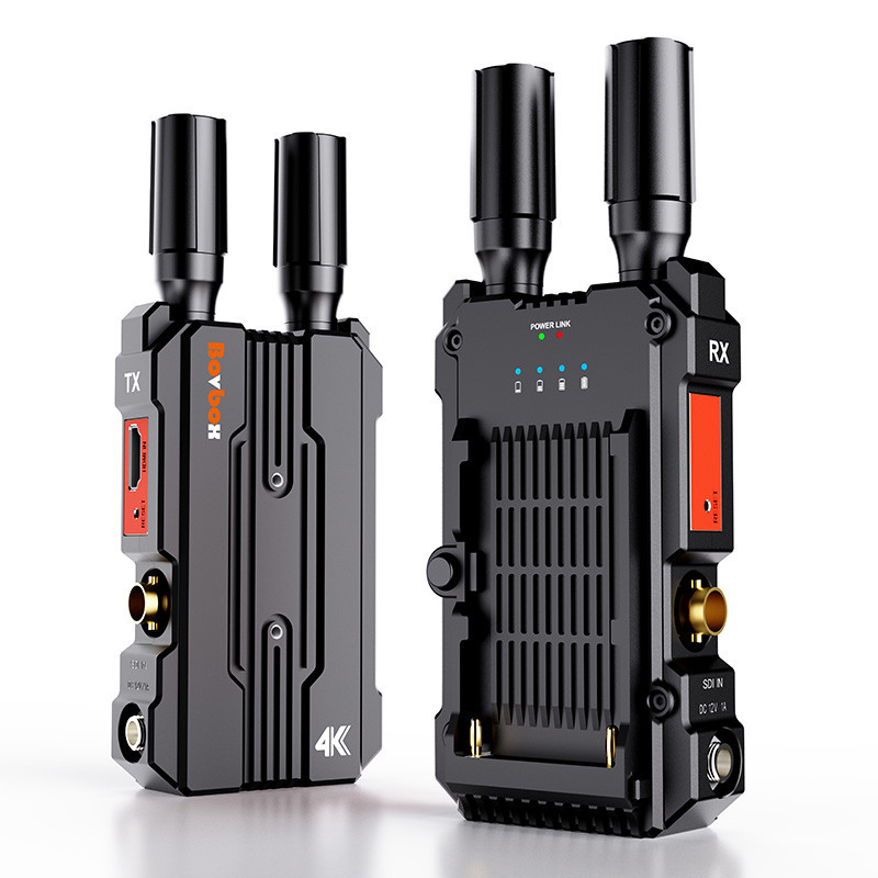 5G 4K Wireless Transmission System 200M SDI HDMI Video Transmitter and ...