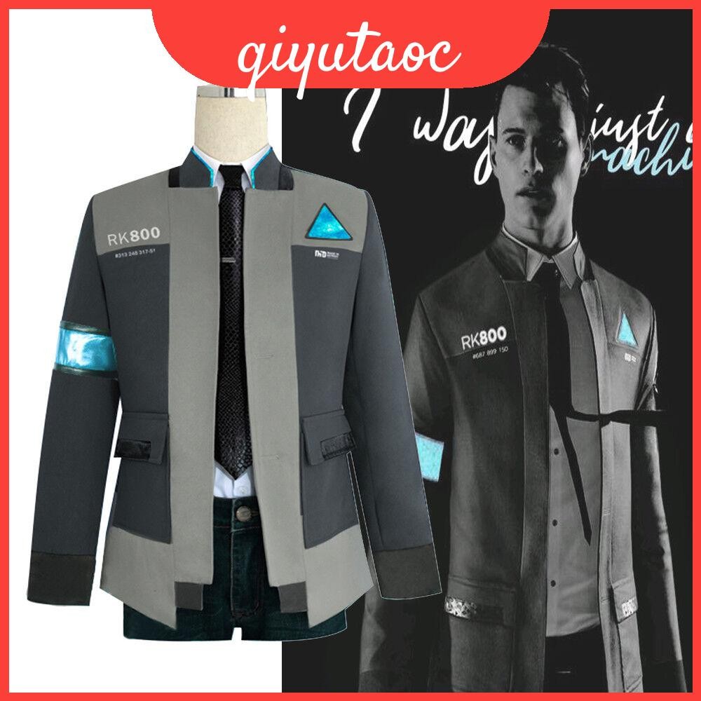 Premium Detroit Become Human Rk800 Connor Cosplay Costume Complete ...