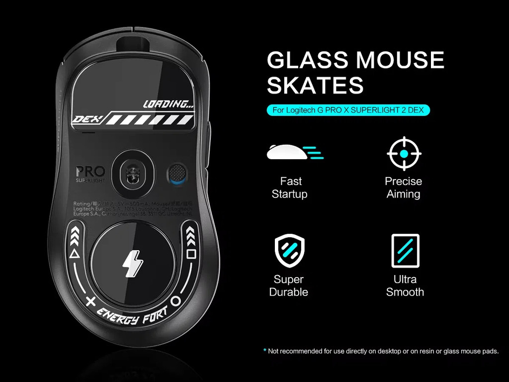 Wireless gaming mouse wheel feet for Logitech G Pro X Superlight 2 DEX ...