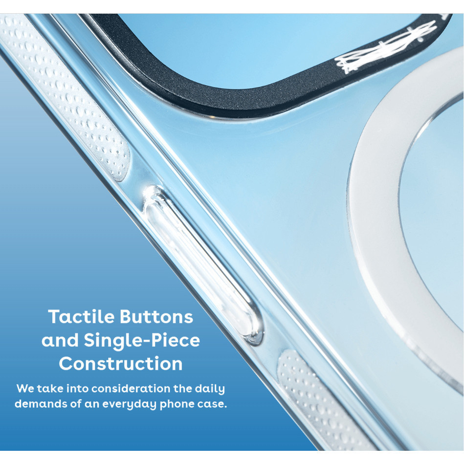 CASECASE X Alice Case Impact Clear Magnetic Suction Case for IPhone 16 ...