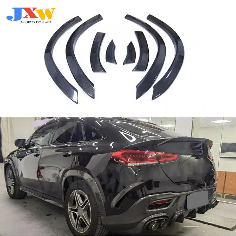 for Benz GLE Class W167 GLE SUV 2020+ Body Kits Carbon Fiber Car Fender ...