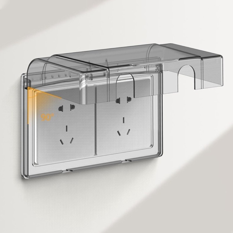 𝗣𝗘𝗡𝗚𝗛𝗔𝗟𝗔𝗡𝗚 𝗧𝗜𝗧𝗜𝗞𝗔𝗡 𝗔𝗜𝗥 》 Waterproof Socket Switch Cover Transparent ...