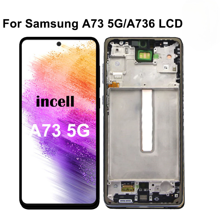 AMOLED LCD Screen For Samsung A73 5G Display A736 LCD Touch Screen ...