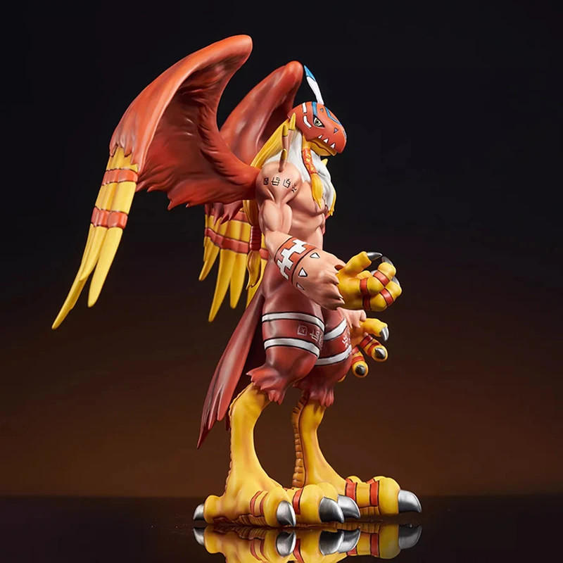 19cm Digimon Anime Figure Garudamon Figures Entirely Body Garuda Cute ...