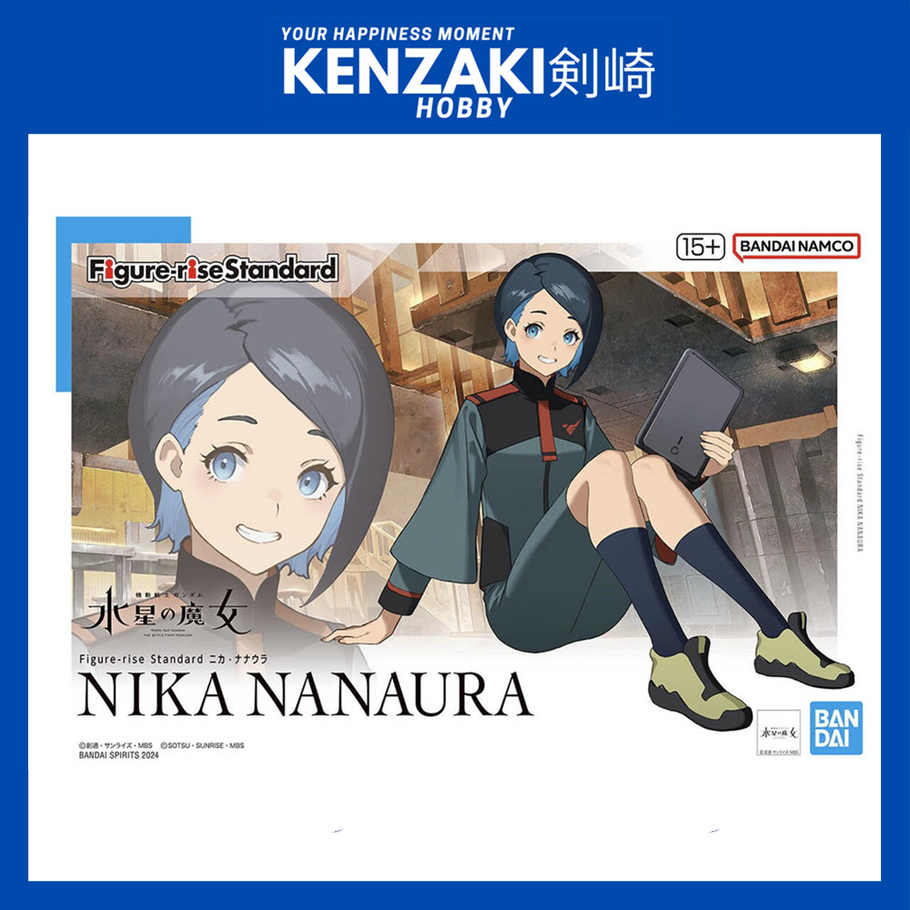 BANDAI FIGURE RISE NIKA NANAURA GUNDAM MERCURY AERIAL CALIBARN | Shopee ...