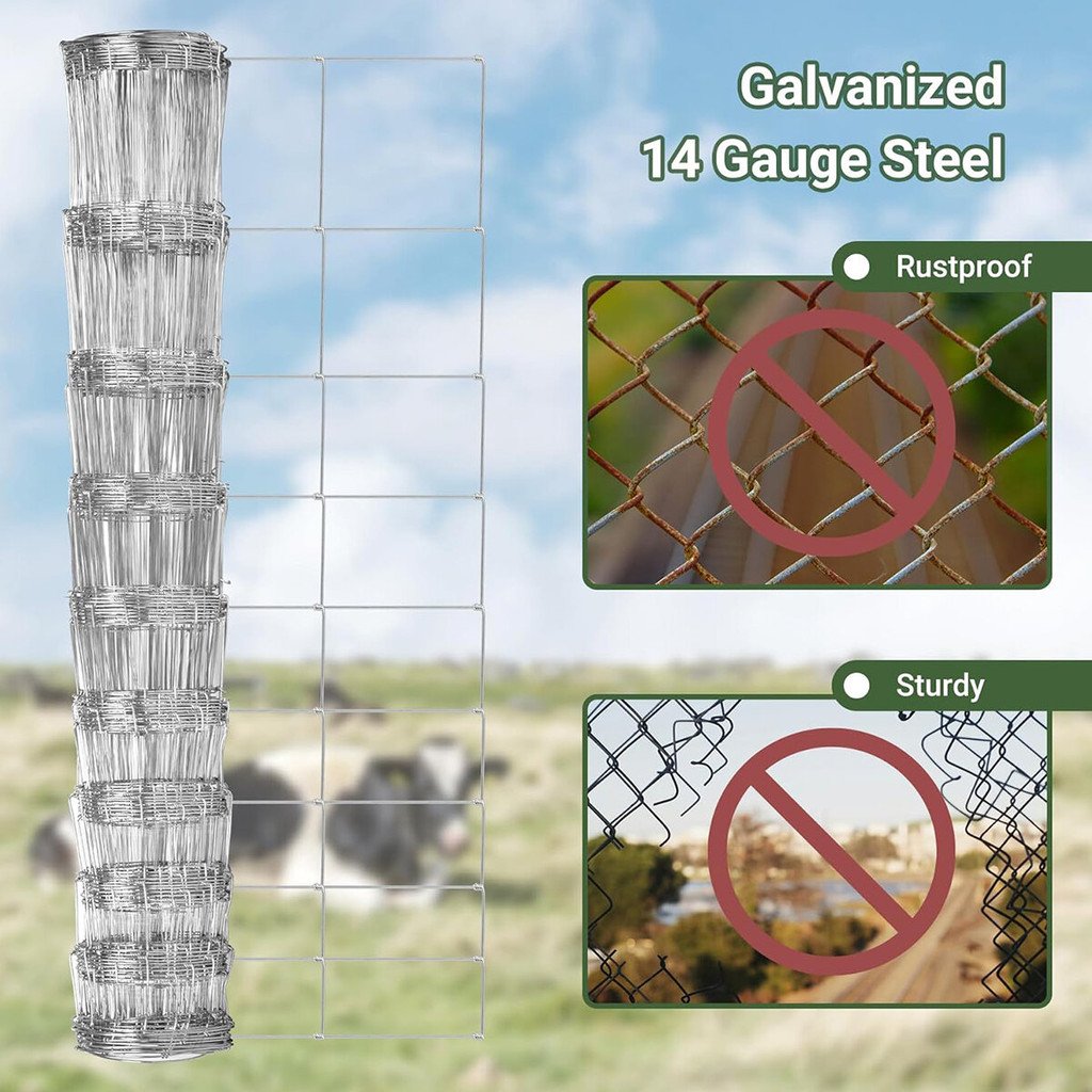 Pagar Cyclone Griplock 100meter 3/4/5/6Kaki Pagar Kambing Cyclone Fence ...