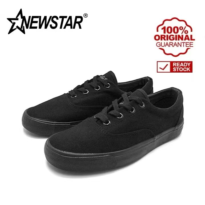 NewStar Fashion Secondary Black School Shoes modal M3031B (Black,Lace ...