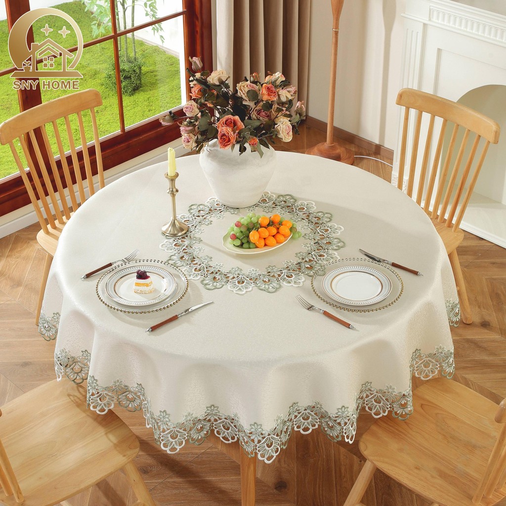 🔥Hari Raya Sale🔥[SNY G Series] Alas Meja Makan Bulat Home Decoration ...