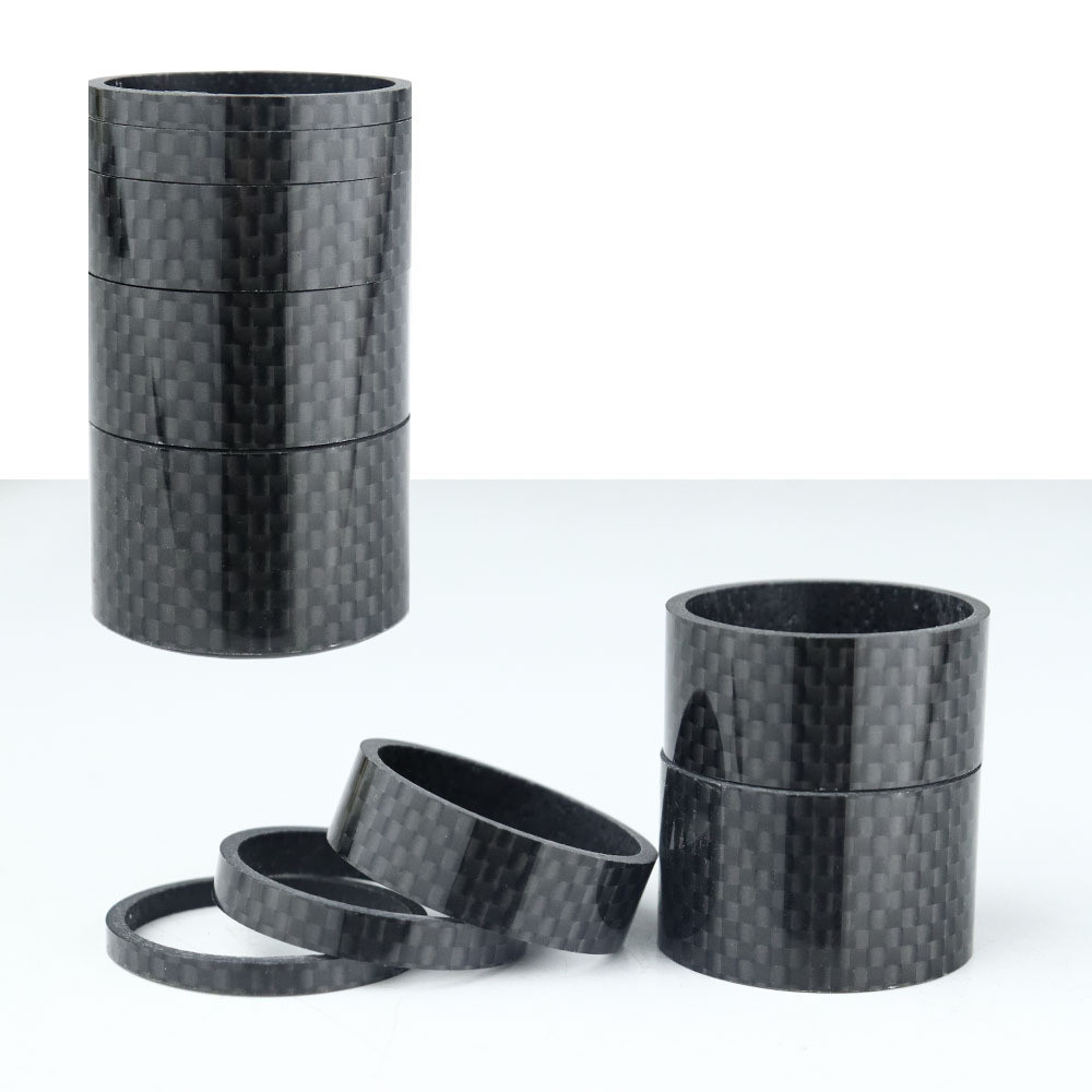 3k Carbon Fiber Washer Bowl Set Washer Mountain Bike Front Fork Bowl ...