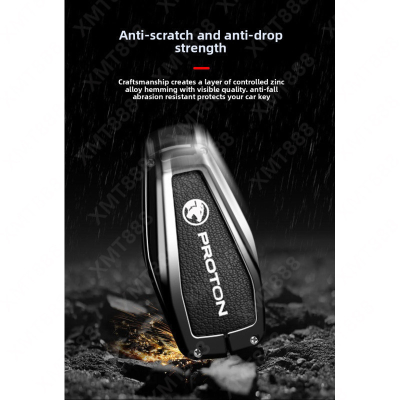 Proton X50 Key Cover Zinc Alloy for X70/X90/S70 Metal Leather Smart ...