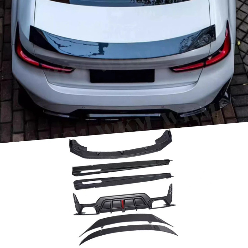 For BMW G20 CMST Sport 2023+ Body Kit Carbon Fiber Rear Diffuser ...