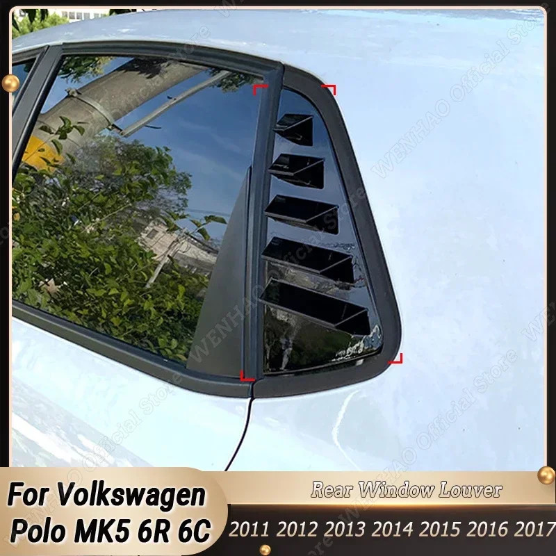 For Volkswagen Polo MK5 6R 6C 2011-2017 Car Rear Window Tint Film ...