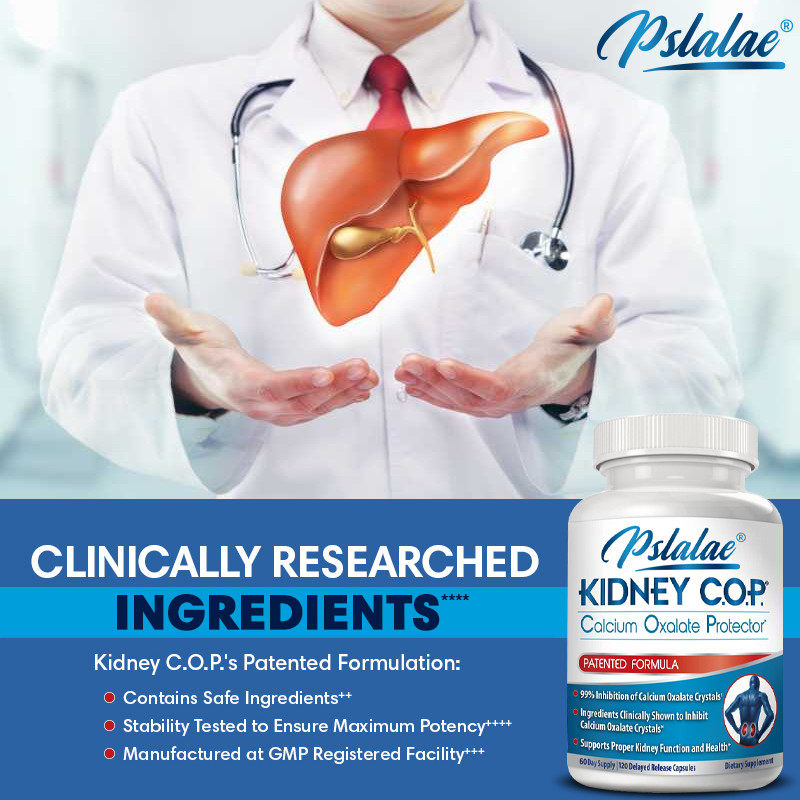 KIDNEY COP - Calcium Oxalate Protectant - 30/60/120 Capsules, 99 ...