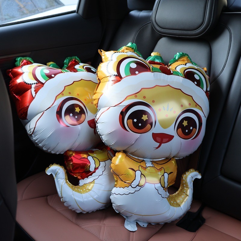 2025 Chinese New Year of Snake Cute Funny Cartoon Snake Shaped Balloon ...