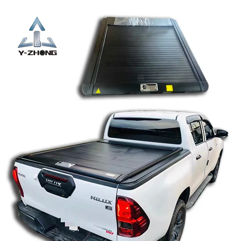 Truck Bed Hard Cover 4x4 Retractable Pickup Tonneau Cover Roller Cover ...