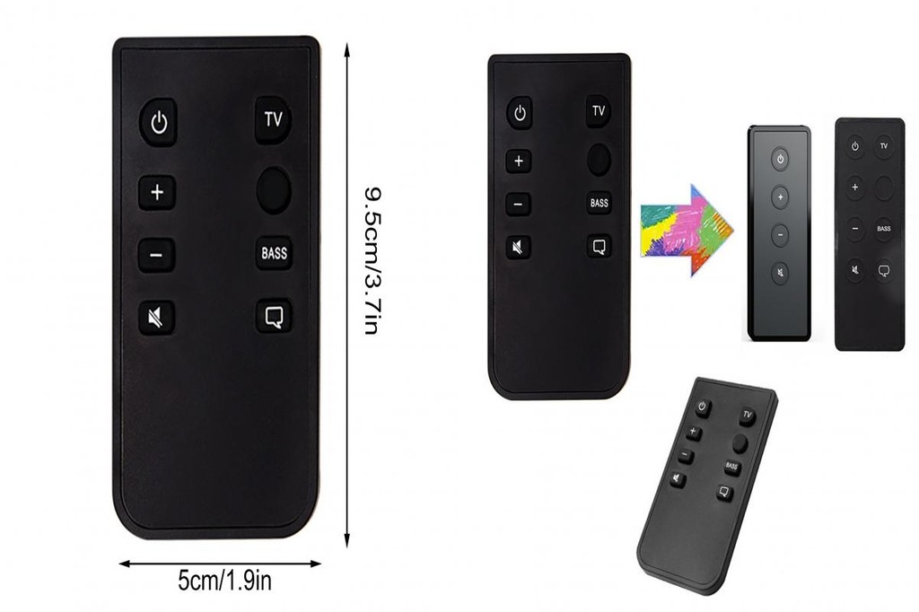 Ergonomic Remote Control Universal Remote Control Universal Soundbar ...