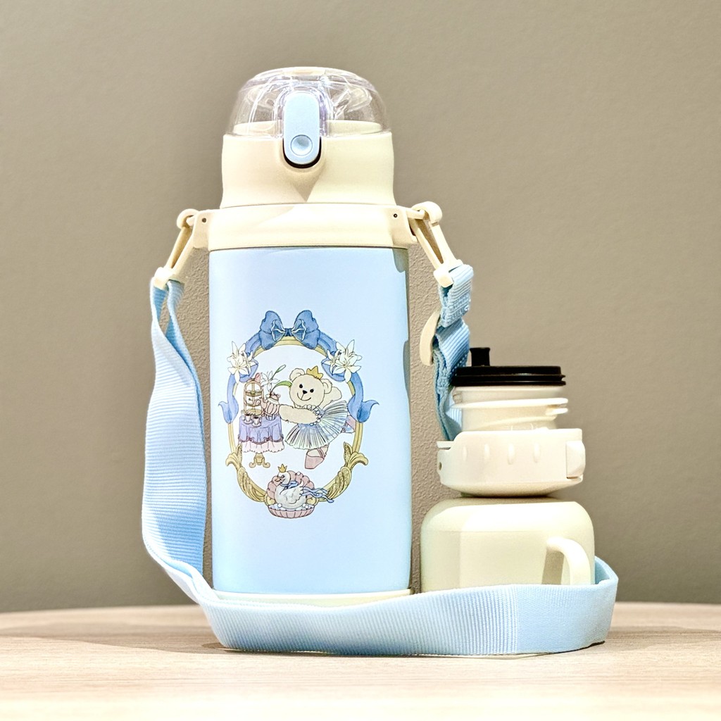 Starbucks Cup Princess Afternoon Tea Fresh Simple Thermos Double-Headed ...