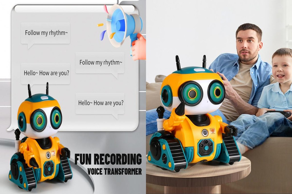 {Newcat} Kids Remote Control Robot Singing Dancing Robot Toy Gesture ...