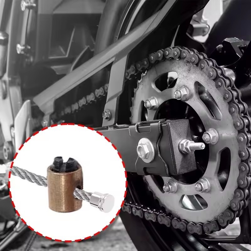Motorcycle Throttle Cable Core Brake Bolt Pin - Bike Throttle Pull ...