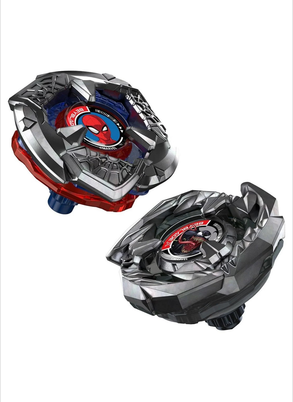 Takara Tomy BEYBLADE X - BX-00 Marvel Spider-Man 3-60F & Venom 3-80N ...