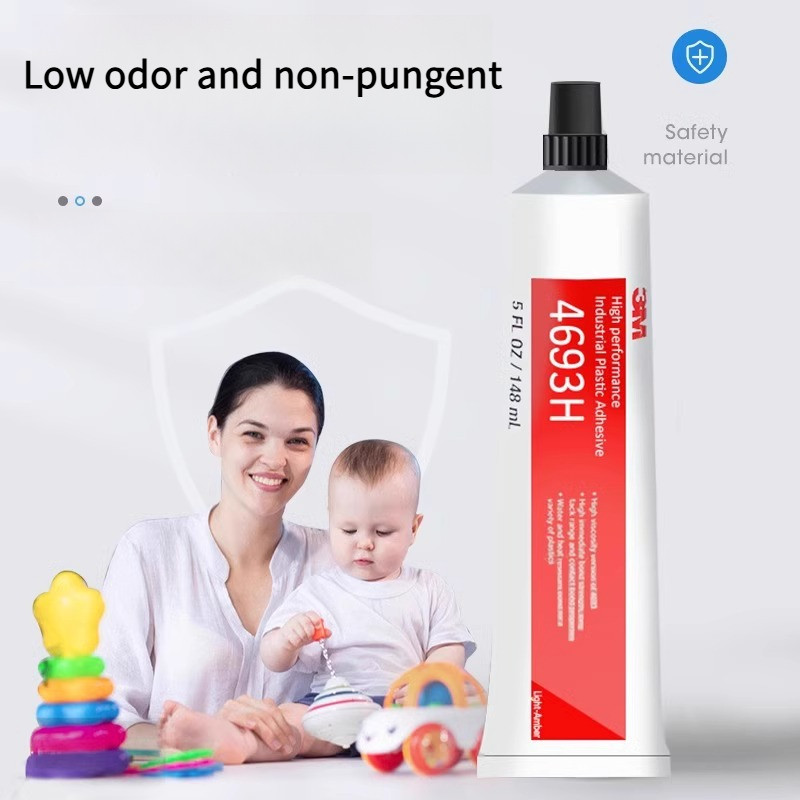 3M 4693H Transparent Plastic Adhesive For Various Plastic Lamps, 4799L ...